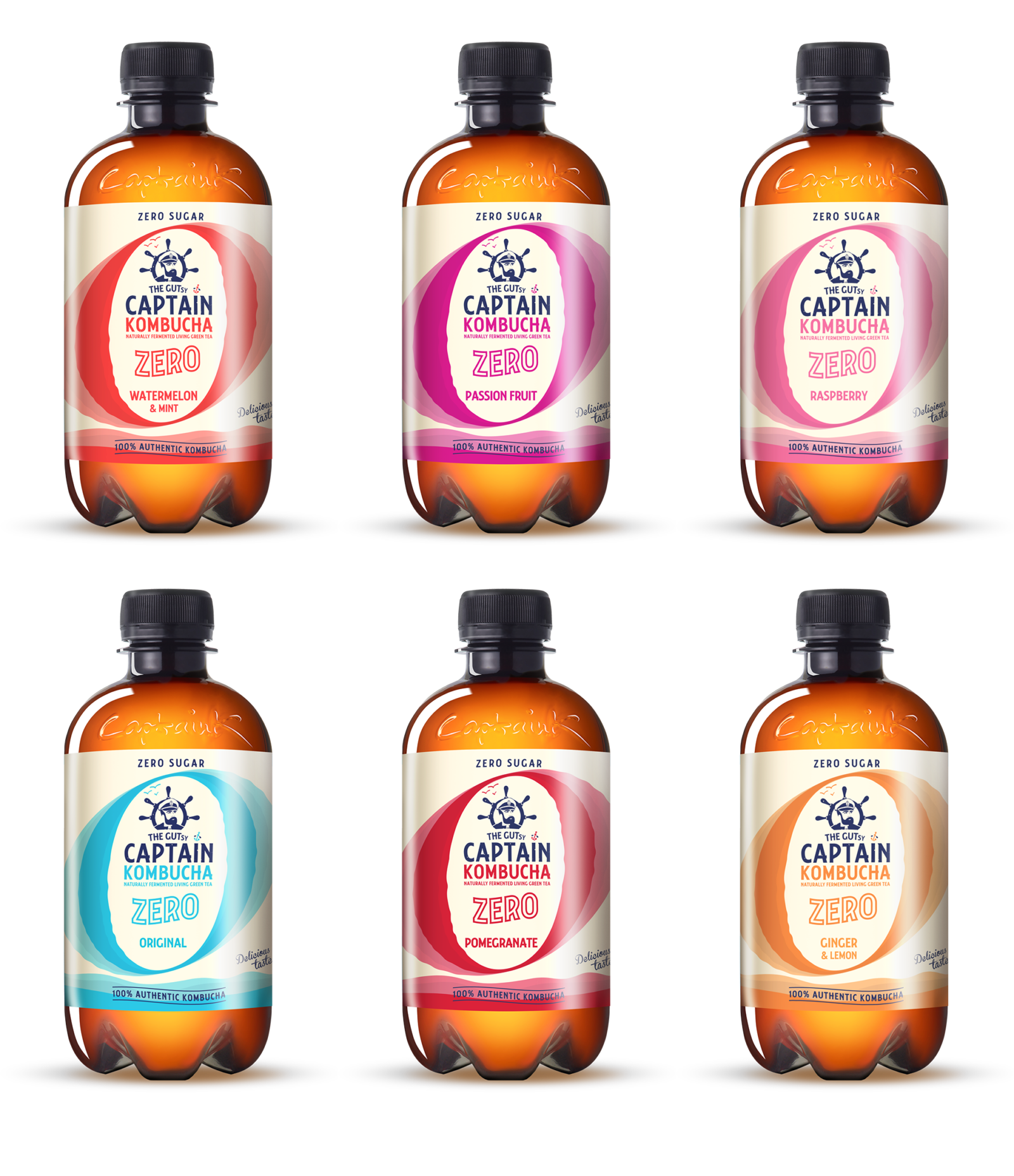 Gutsy Captain launches Zero Kombucha range - Red Star