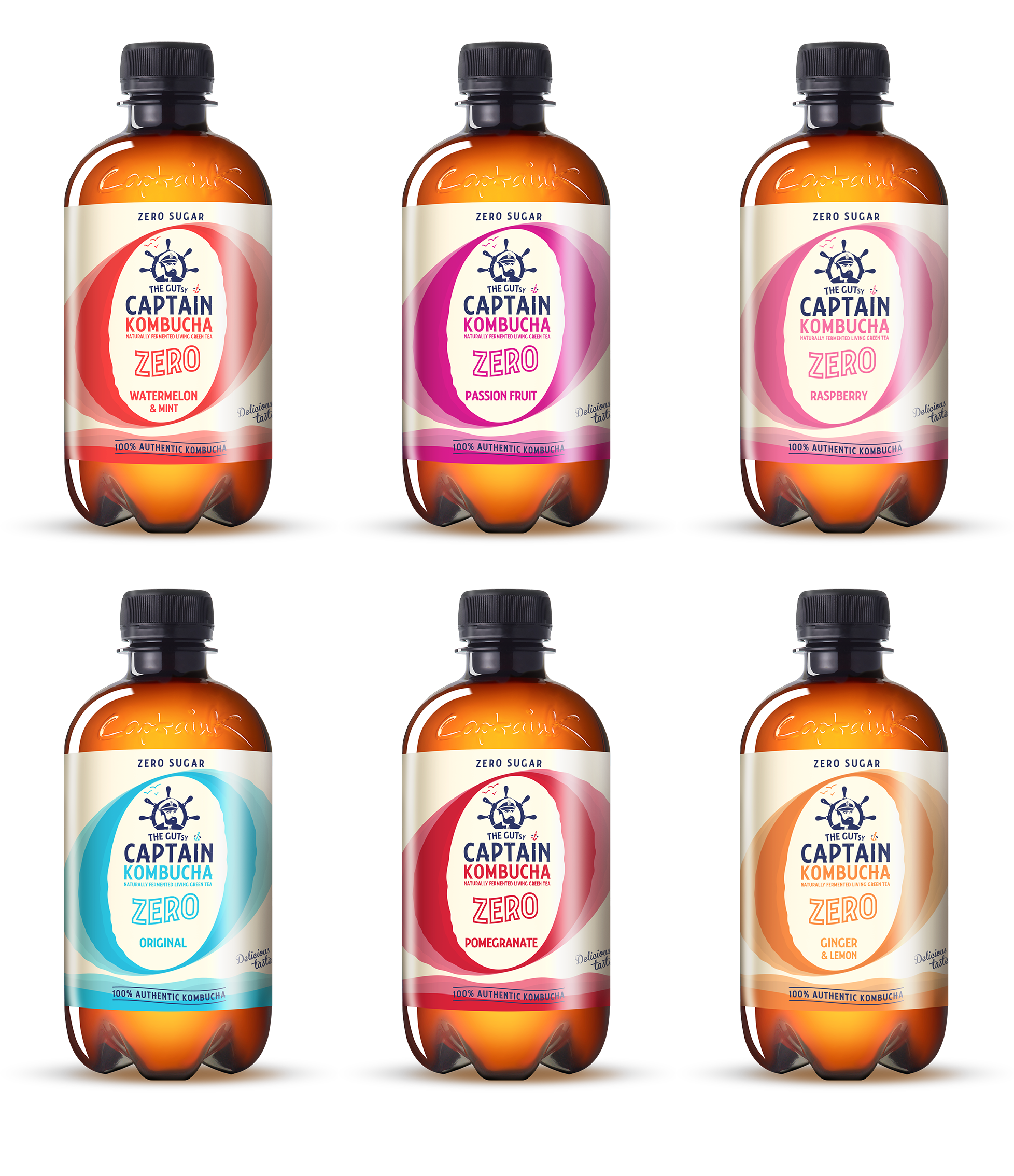 Gutsy Captain launches Zero Kombucha range - Red Star